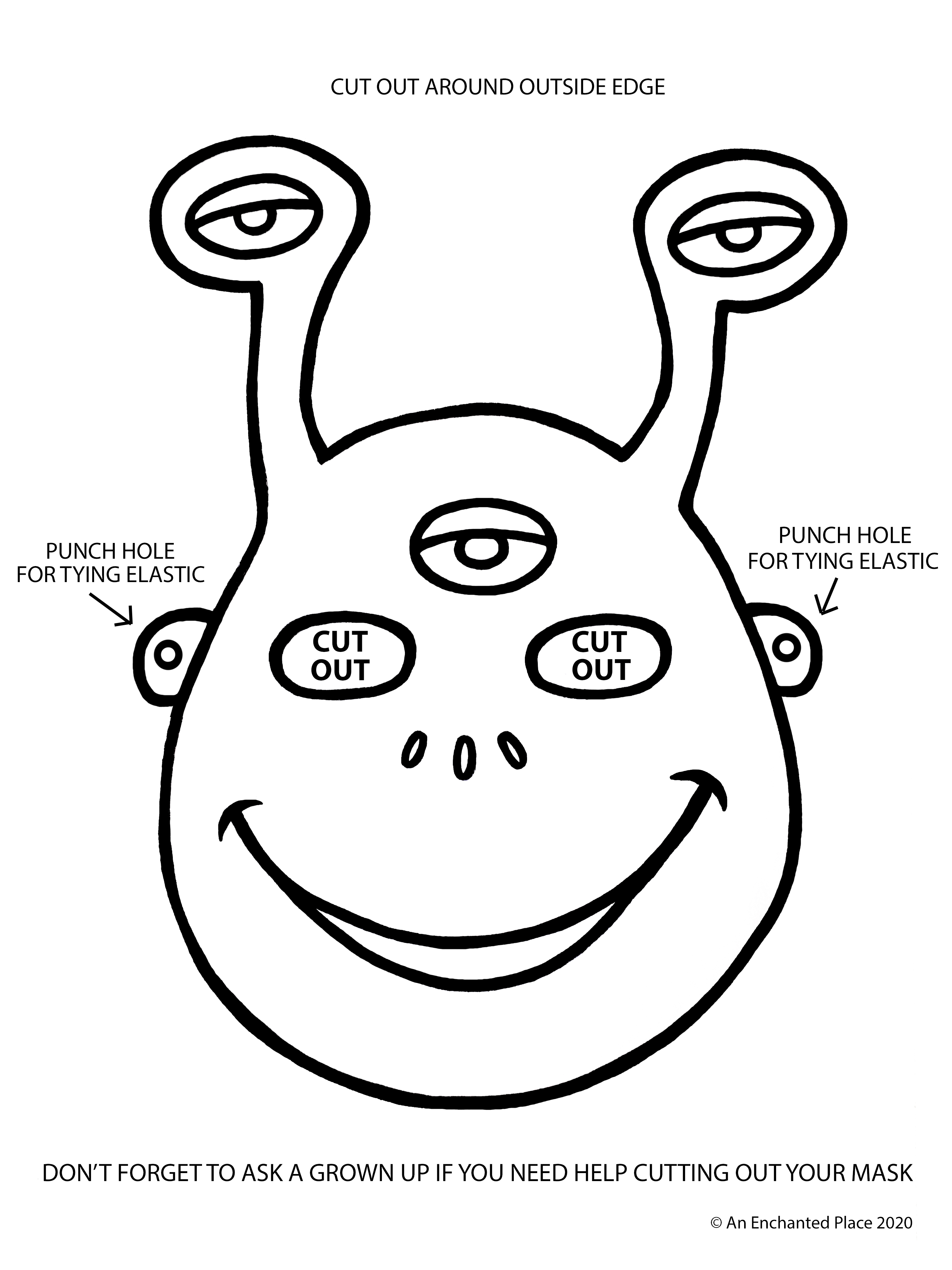 Alien Mask – An Enchanted Place