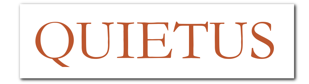 Weekly Word: Quietus – An Enchanted Place